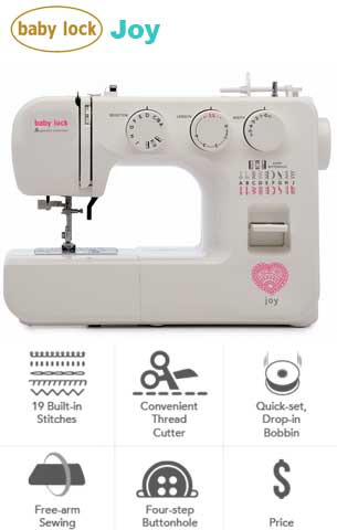 Baby Lock Joy Genuine Collection Sewing Machine - BL25B – MH Vacuums